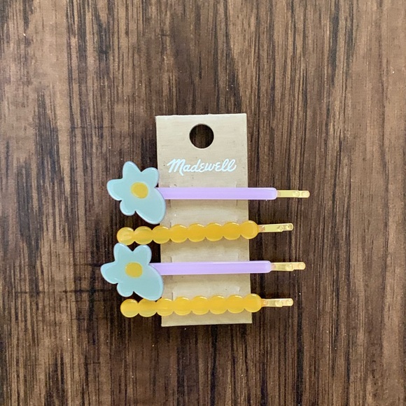 Madewell | Accessories | Madewell Four Pack Groovy Hair Pins | Poshmark